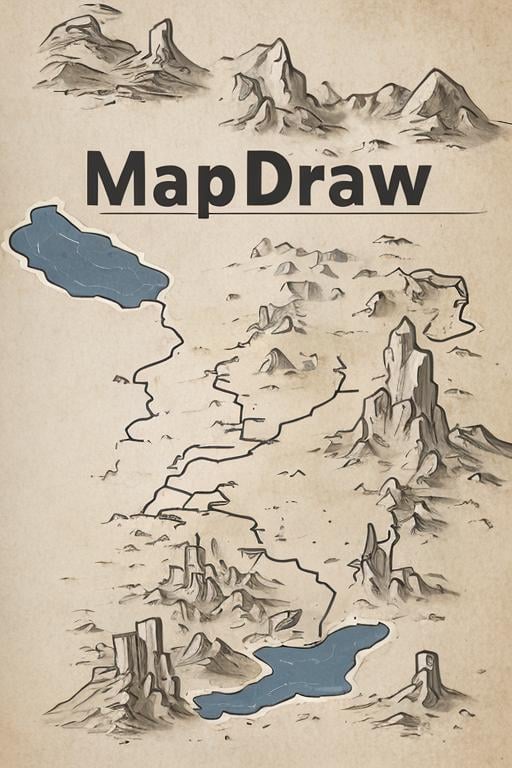 mapdraw | image created by | Tensor.Art