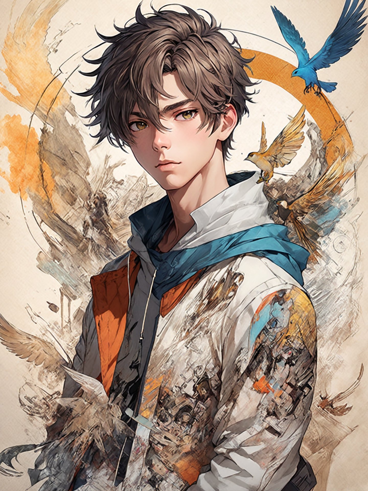 Anime style, ((masterpiece:1.1 | image created by | Tensor.Art