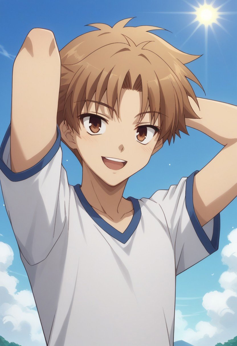 Akihisa Yoshii - Baka to test to shōkanjū - Ver.1 | image created by ...