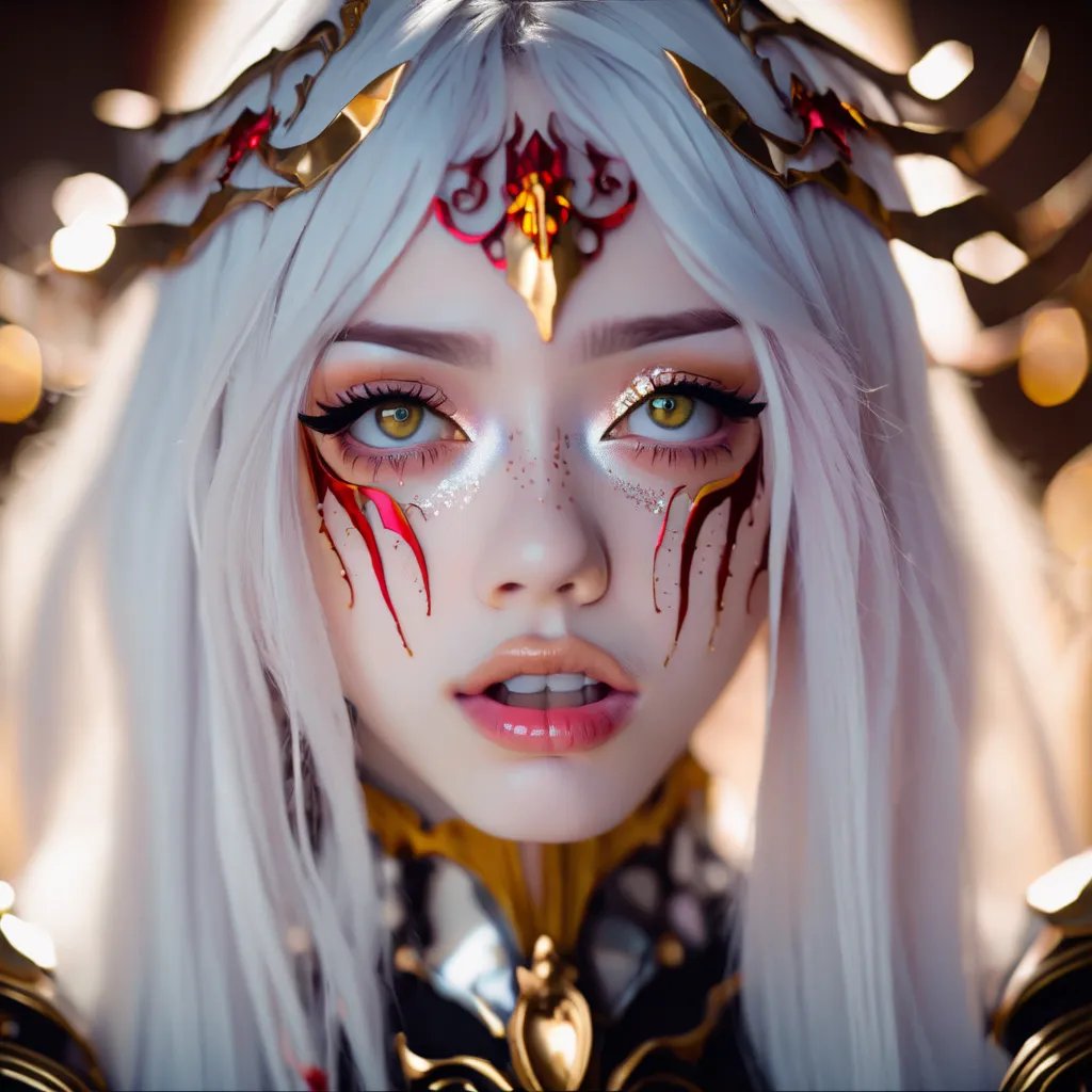 gorgeous egirl with ahegao fac | image created by | Tensor.Art