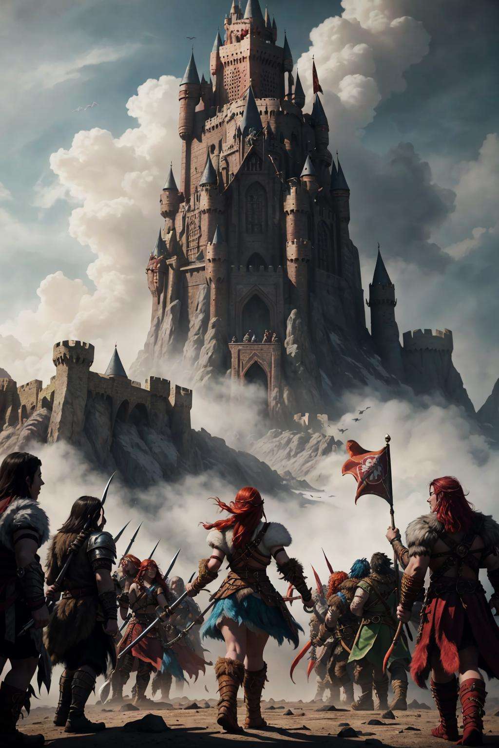 dungeons and dragons epic movi | image created by | Tensor.Art