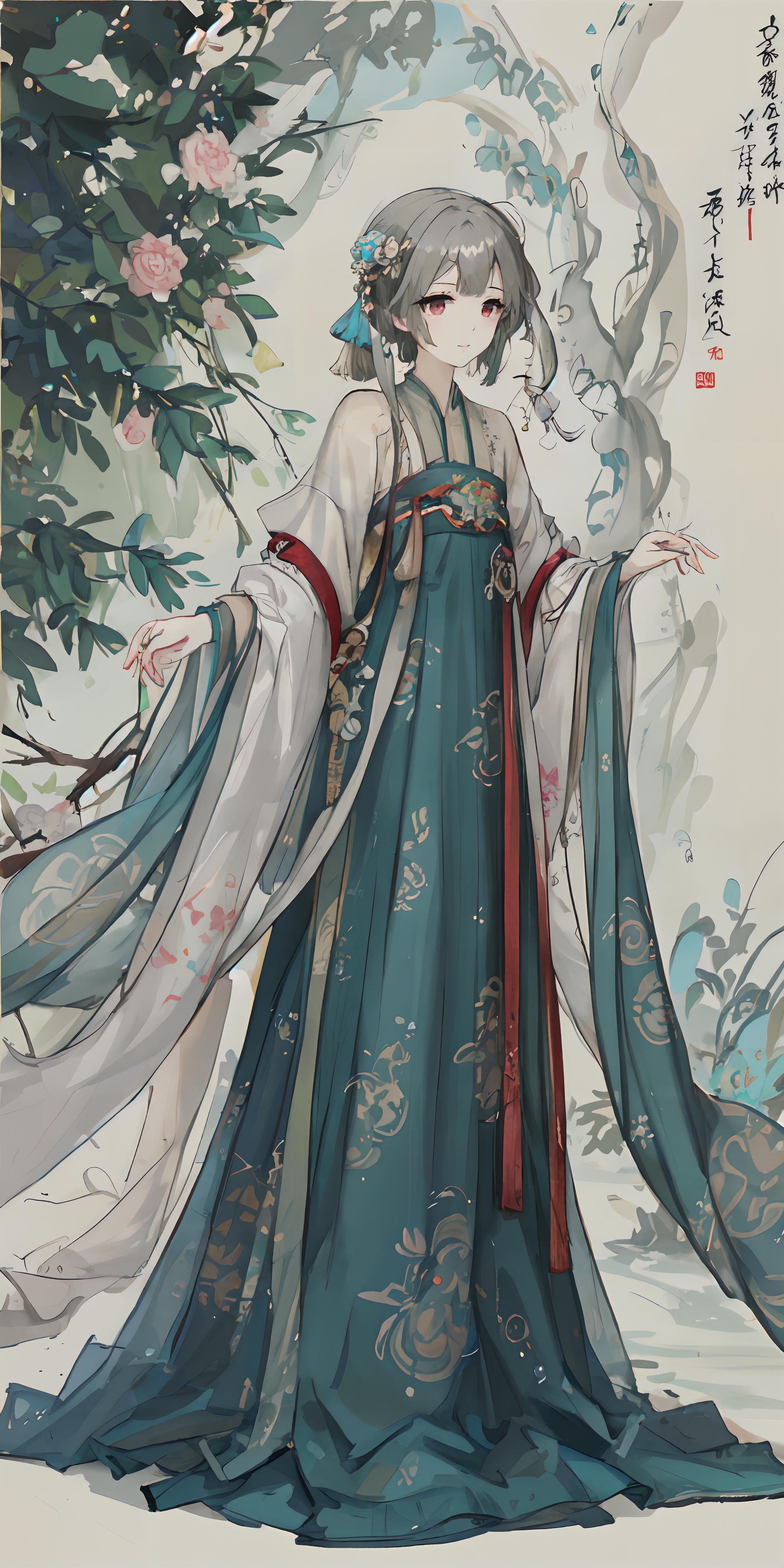 ,(hanfu) | image created by | Tensor.Art