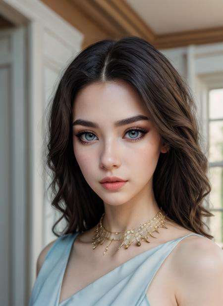 a Realistic portrait photo of | image created by | Tensor.Art