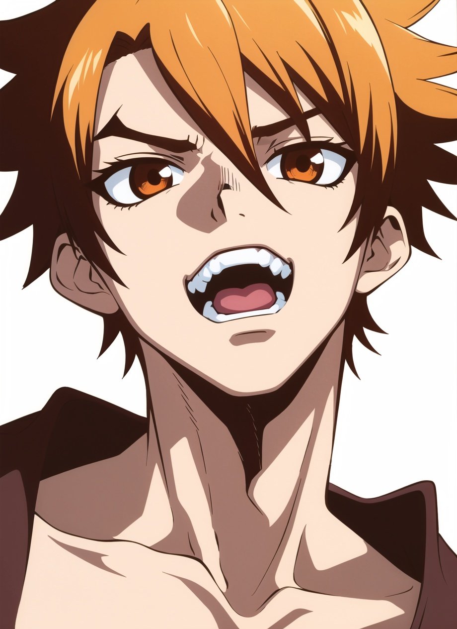 boichi anime style, kurosaki | image created by | Tensor.Art