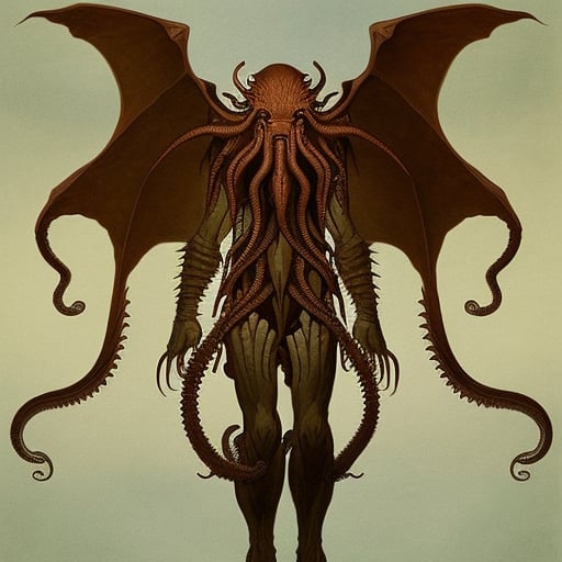vaguely human-shape creature, | image created by | Tensor.Art