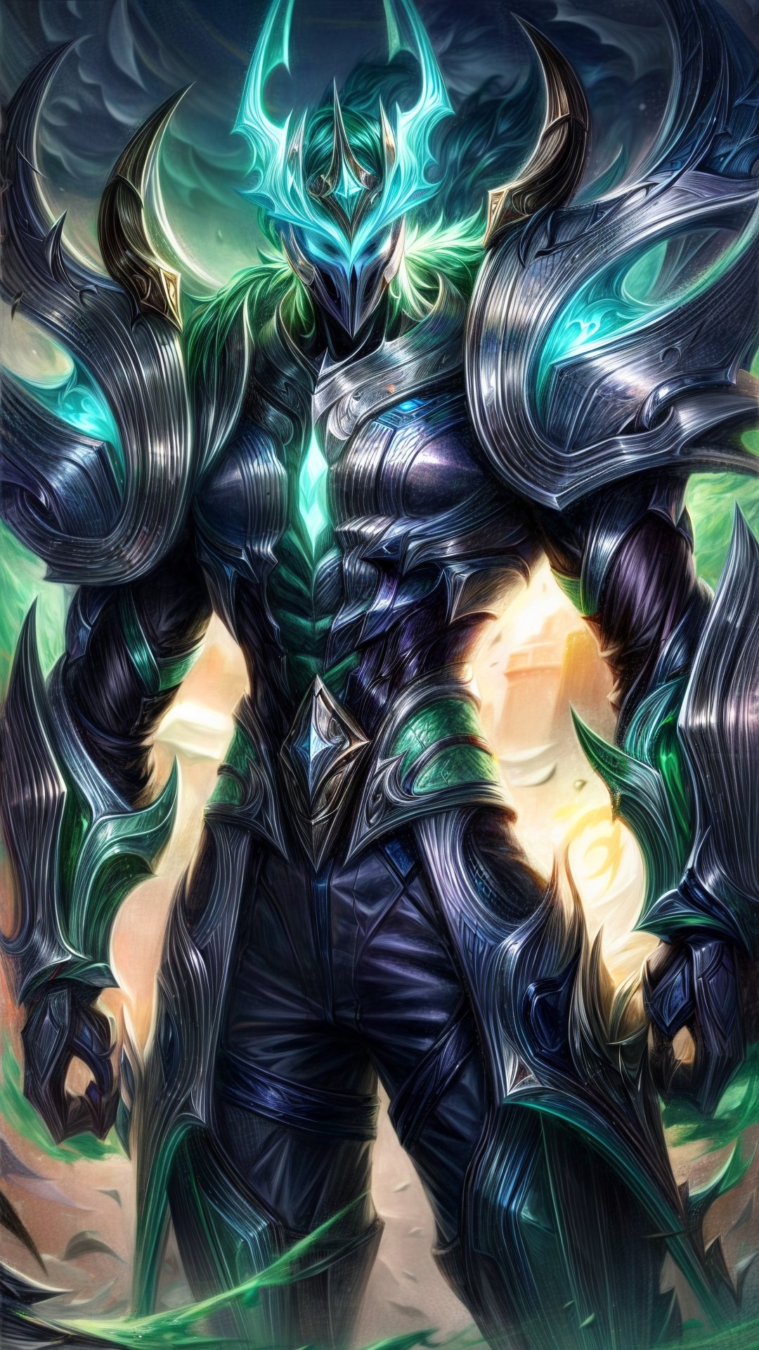 steel dragon thresh skin, best | image created by | Tensor.Art