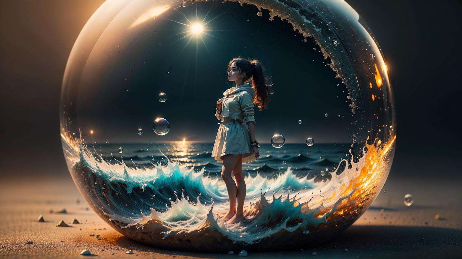 1 girl, look at viewer, full b | image created by | Tensor.Art
