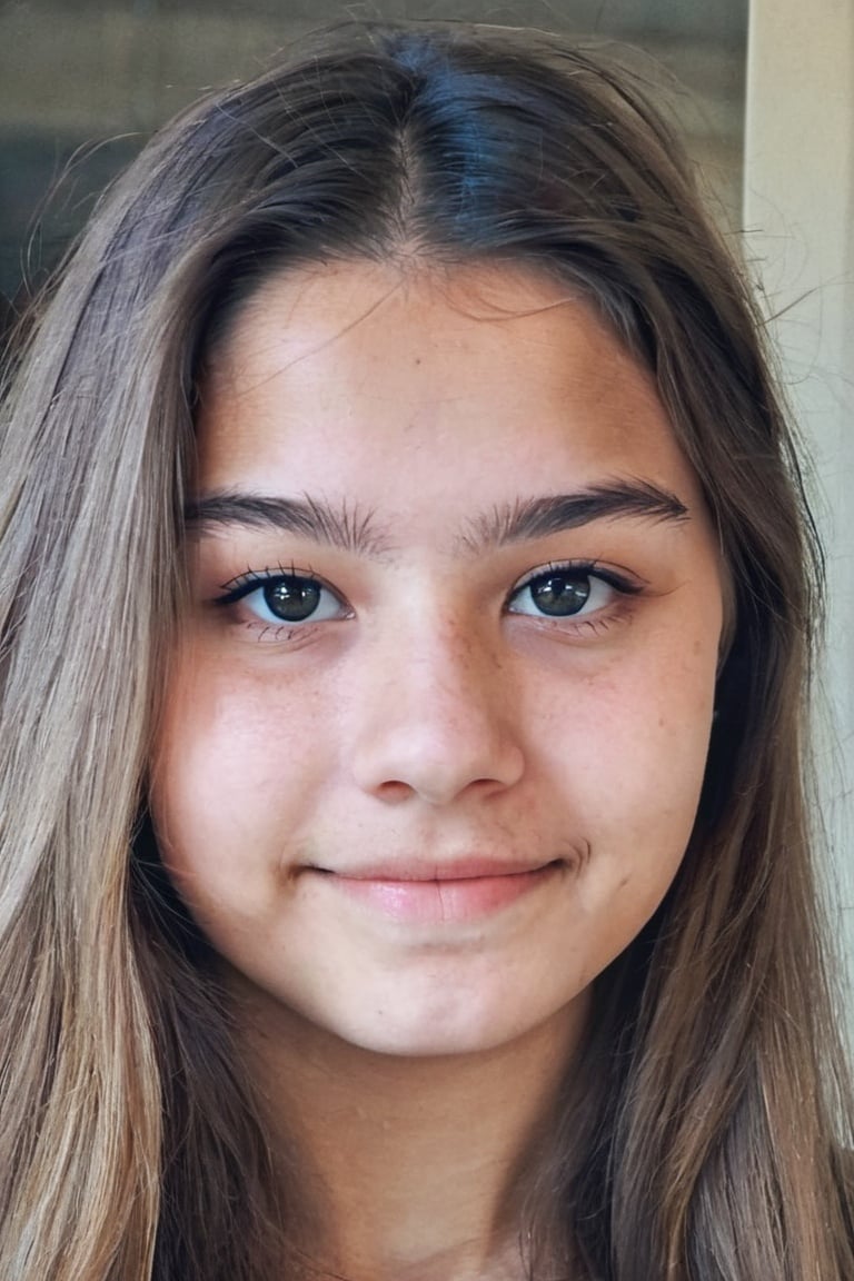 close up photo of 16 years old | image created by | Tensor.Art