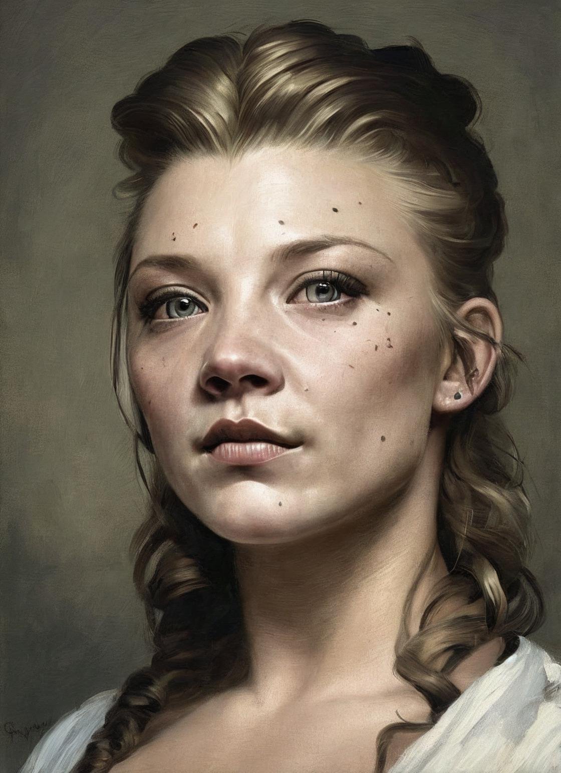 a portrait of sks woman coal m | image created by | Tensor.Art