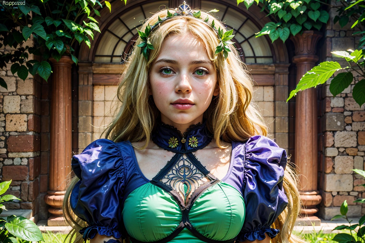 Flower Princess, Rapunzel, Bea | image created by | Tensor.Art