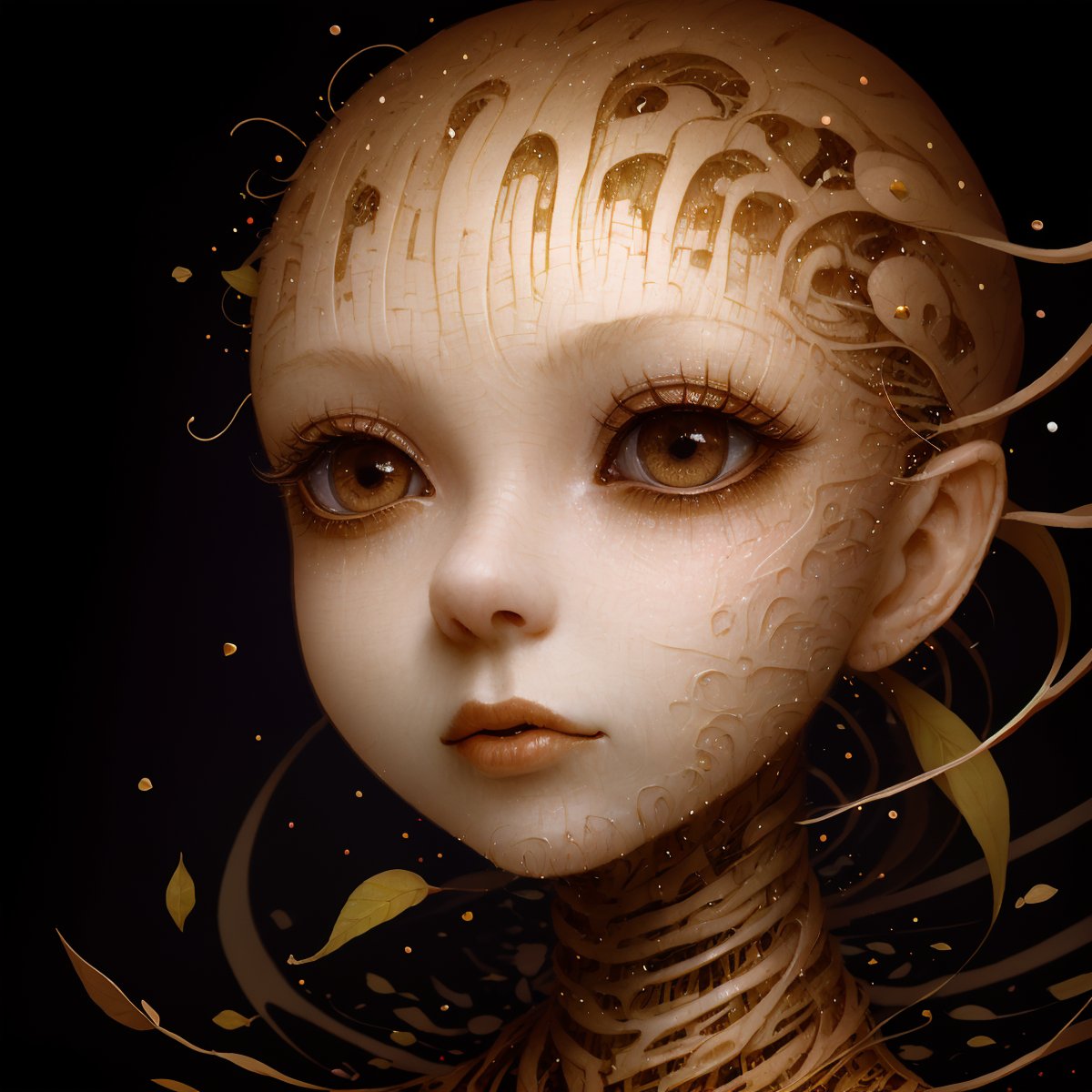 surrealistic portrait of a wom | image created by | Tensor.Art