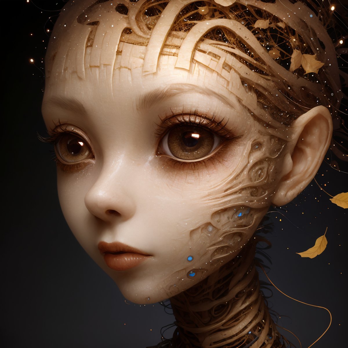 surrealistic portrait of a wom | image created by | Tensor.Art