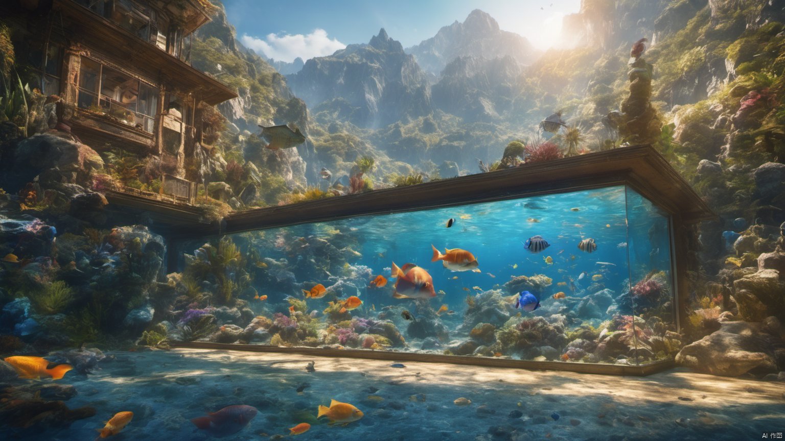 水族馆 - V1 | image created by 研弘成长 | Tensor.Art