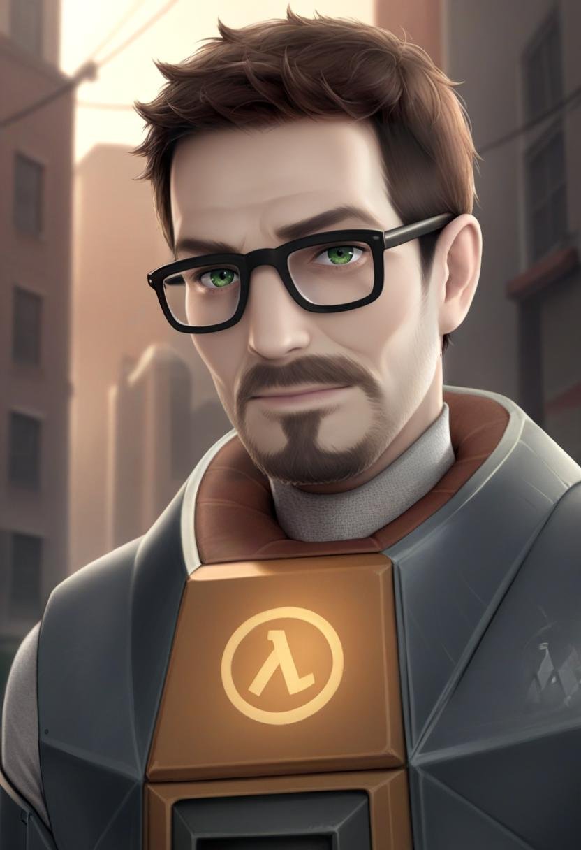 Gordon Freeman (Half-Life) SDXL LoRA [Pony] - gordon-hl-richy-v1_pdxl ...