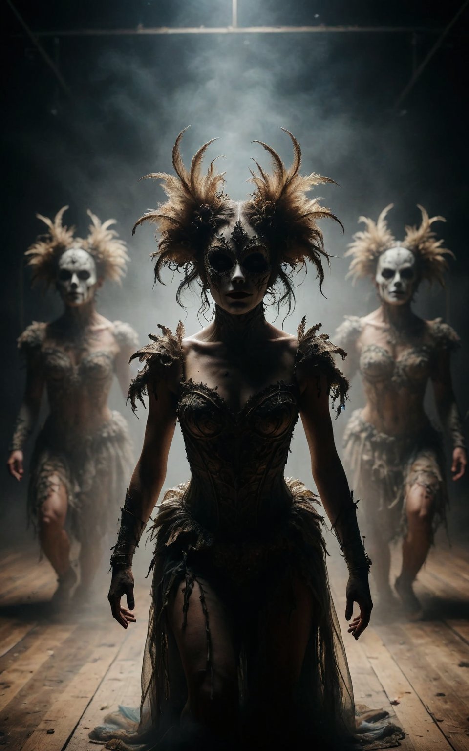 A performance art piece featur | image created by | Tensor.Art
