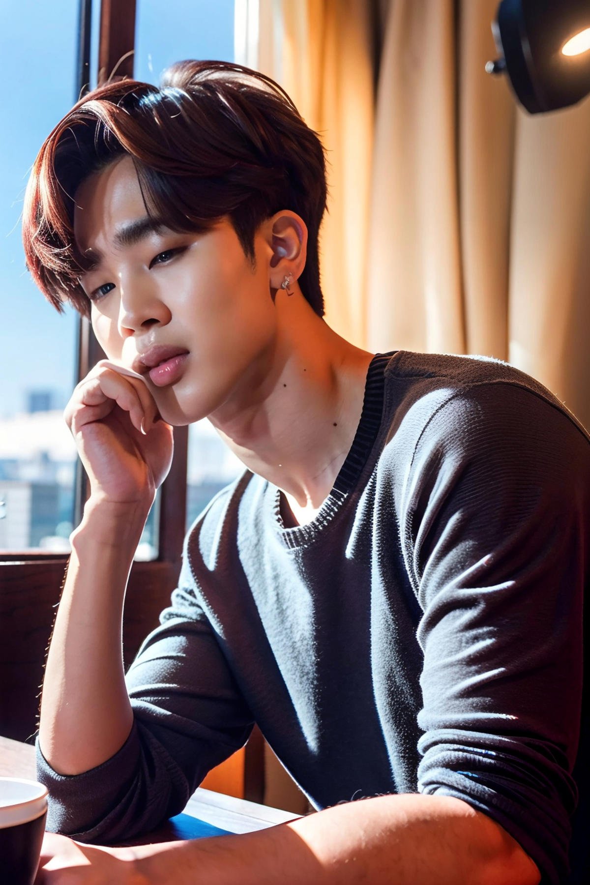 (Jimin), | image created by | Tensor.Art