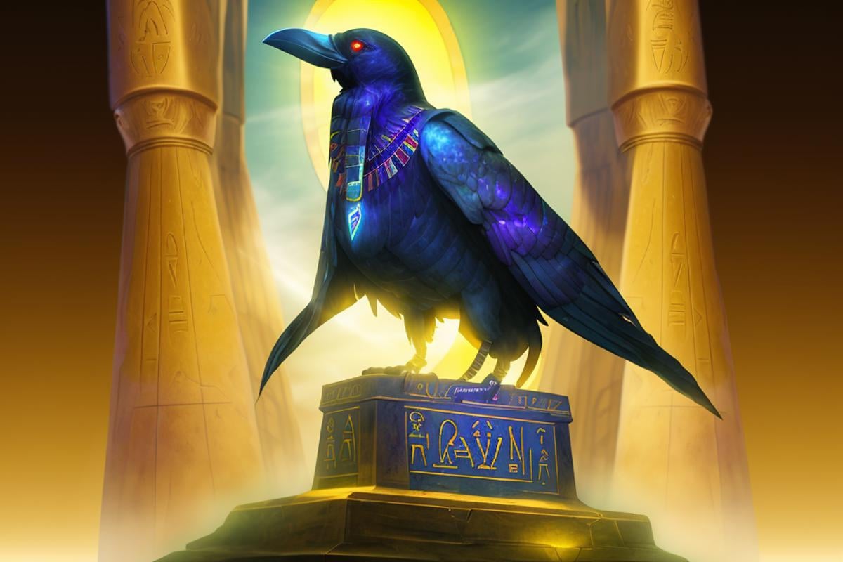 glowing engraved obelisk, gold | image created by | Tensor.Art