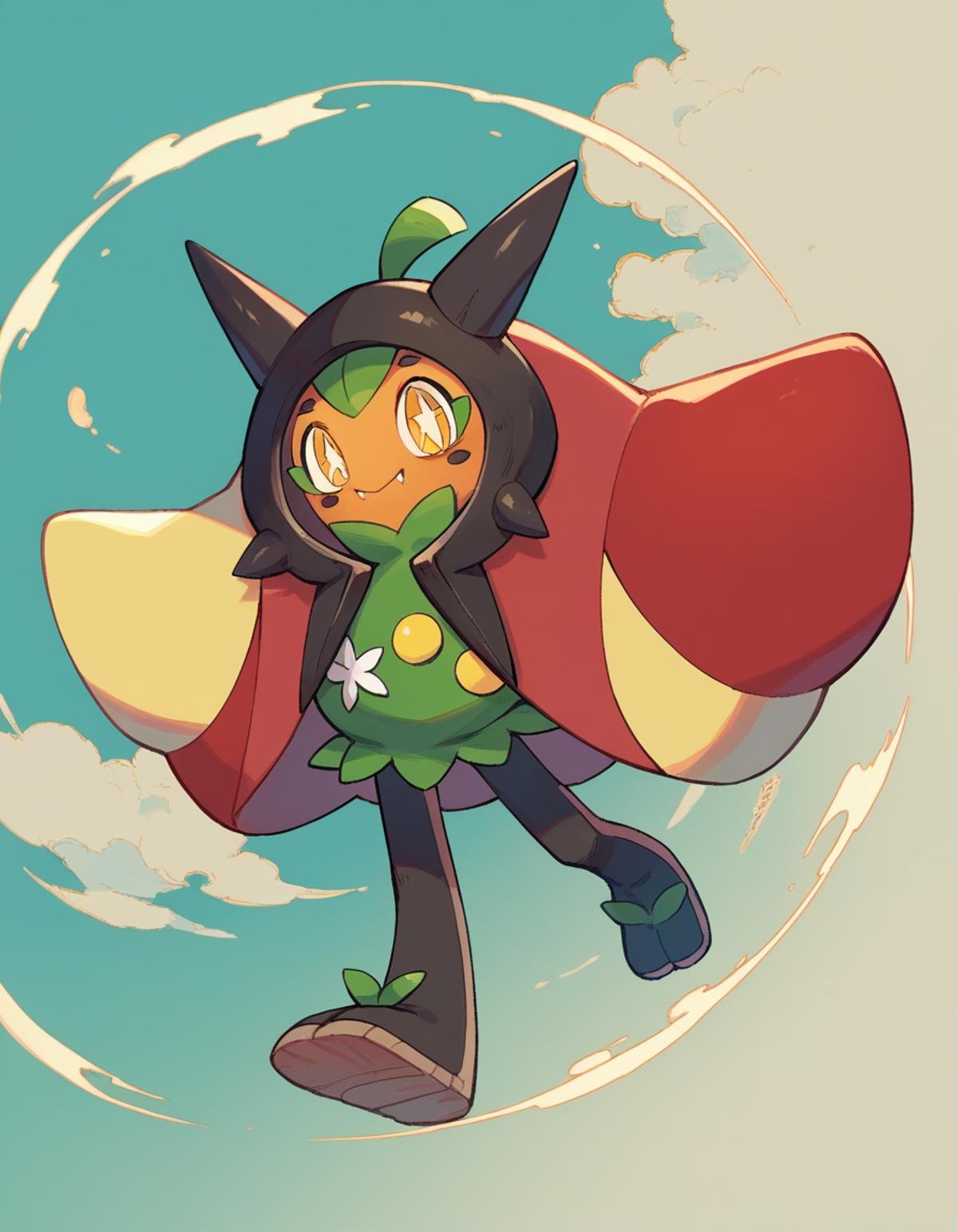 Ogerpon - v2.0 | image created by FuwaAI | Tensor.Art
