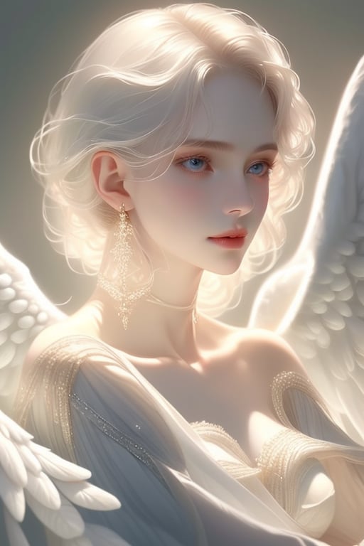 Angelic Face - DS - 0.1 | image created by SoulClone | Tensor.Art