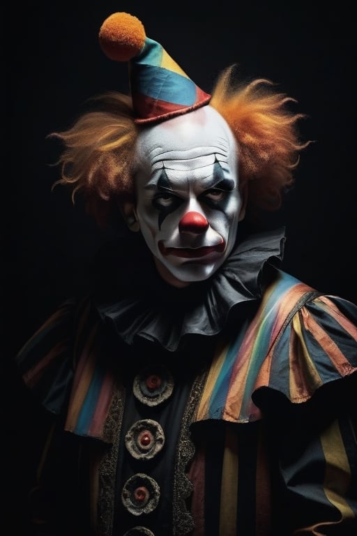 Dreamlike portrait, clown man, | image created by Arte del sur | Tensor.Art