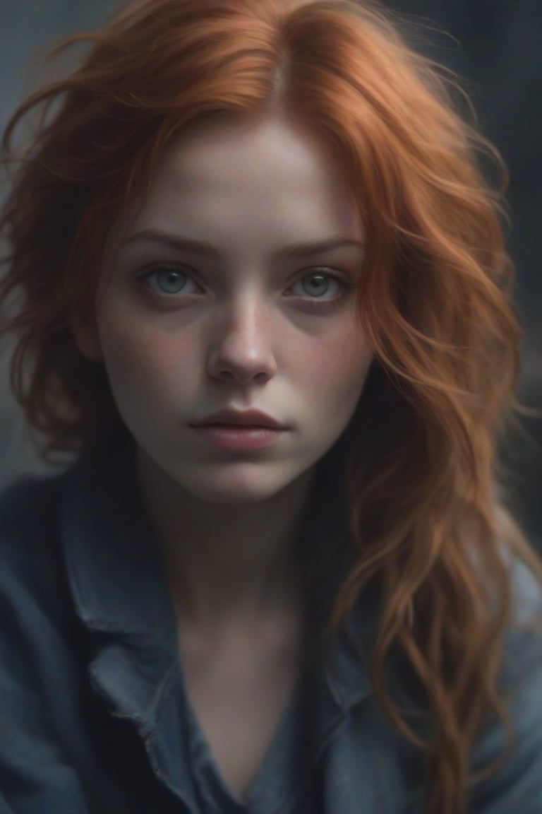 A striking portrait of a young | image created by user ...
