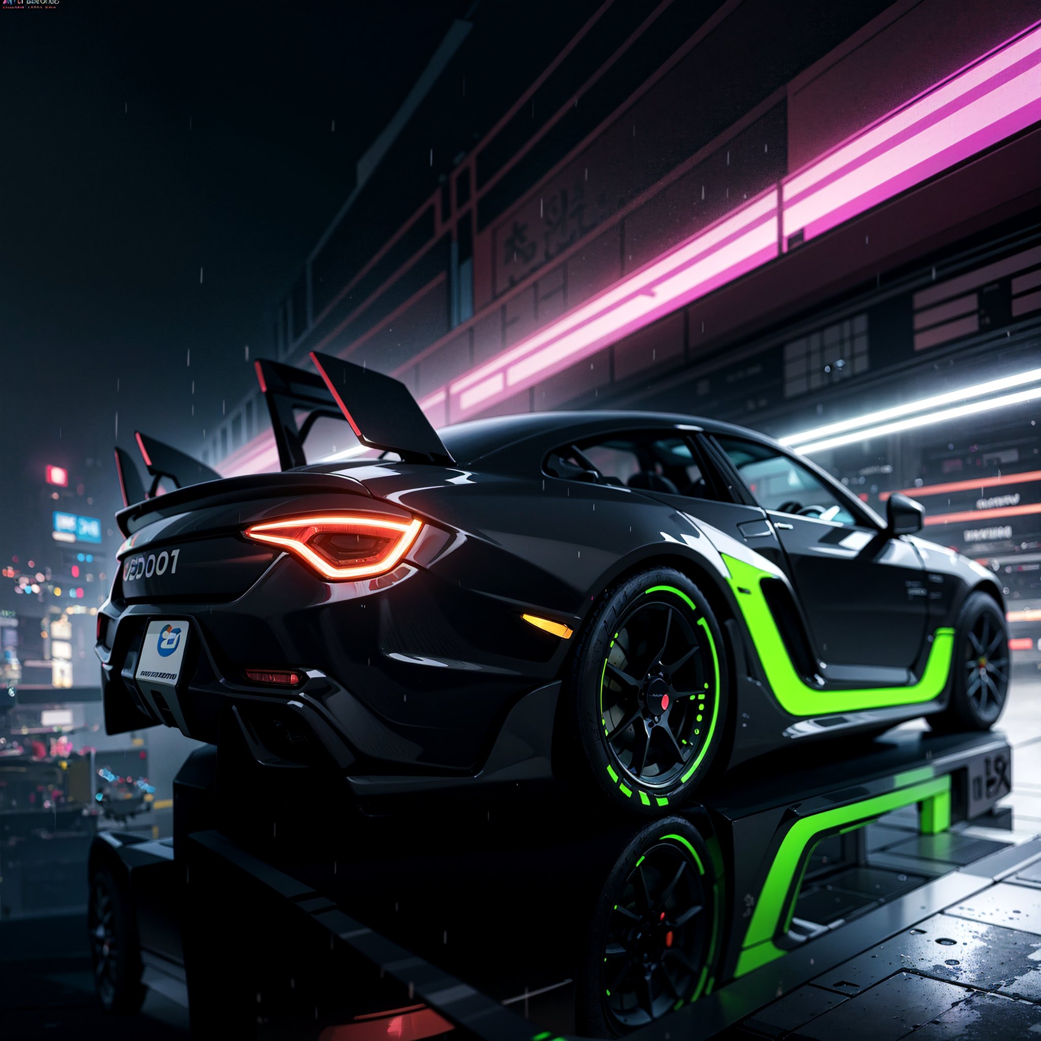 1car, Super car, wide body kit | image created by Keith | Tensor.Art