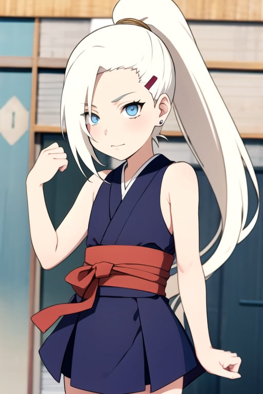 wear the ino yamanaka costume, | image created by Axelia | Tensor.Art