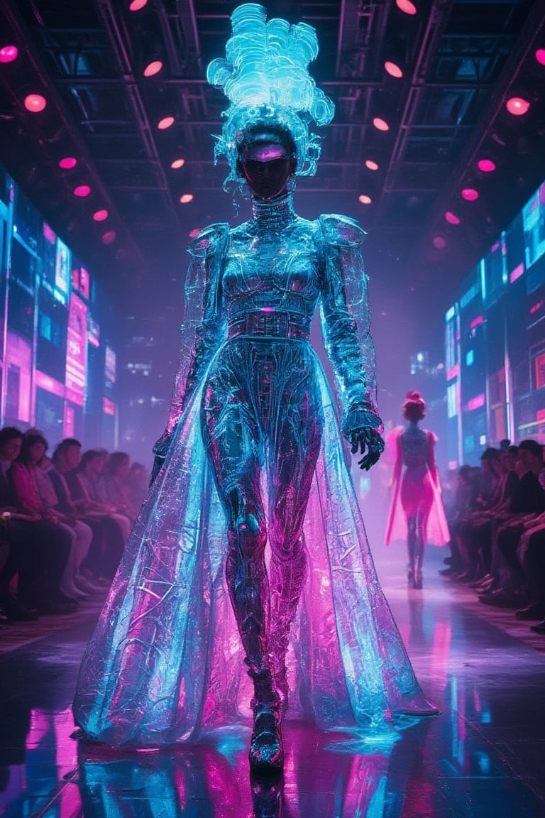 Fashion show runway | image created by miramura101 | Tensor.Art