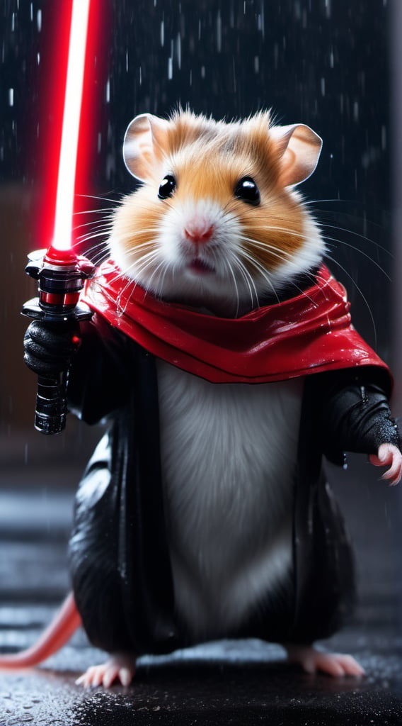 Darth Hamster, Jedi Hamster, L | image created by SifuDragon66 | Tensor.Art
