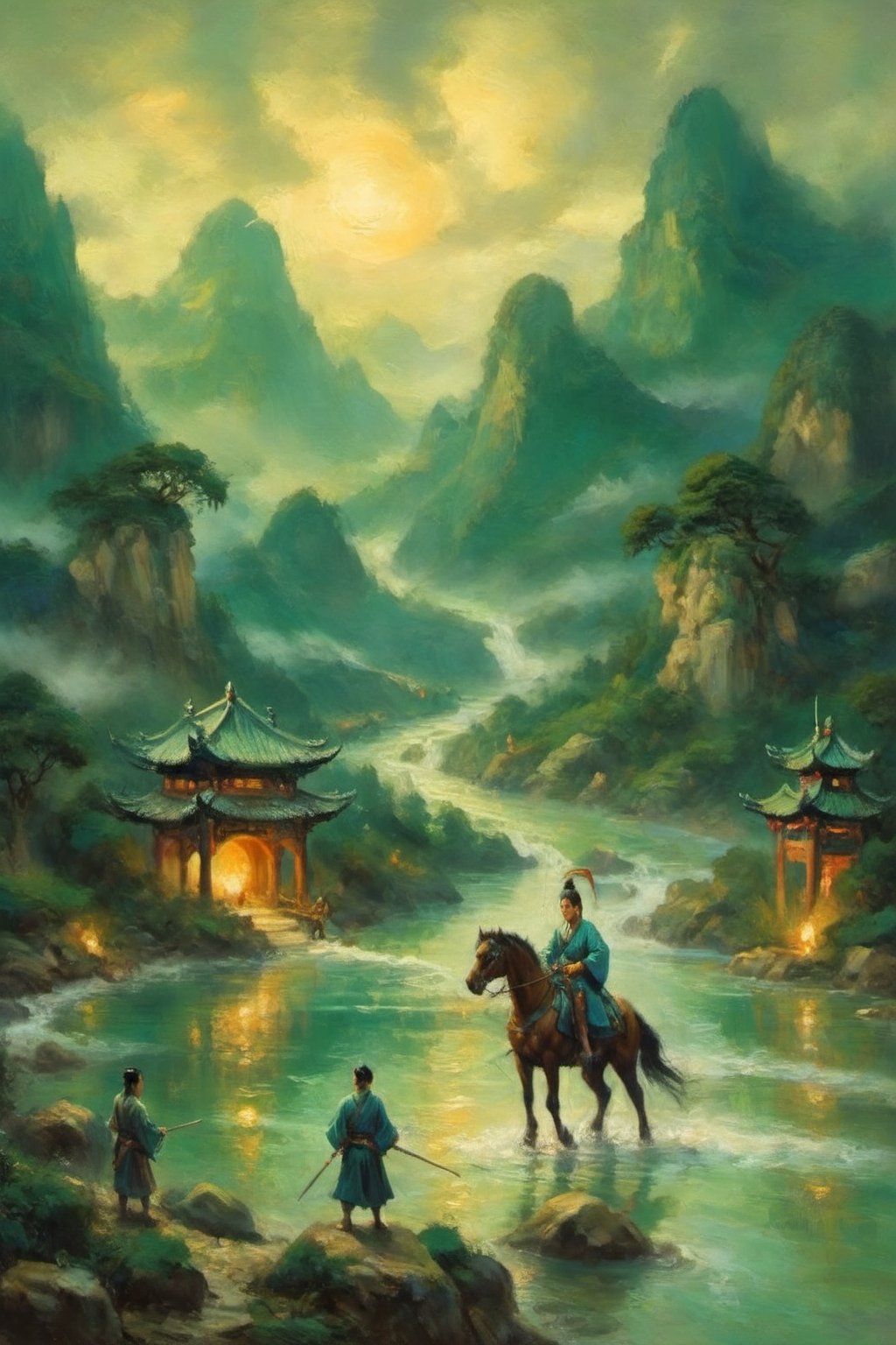 (Wuxia:1.5),(Surrealism:1.5),e | image created by Sparrow06 | Tensor.Art