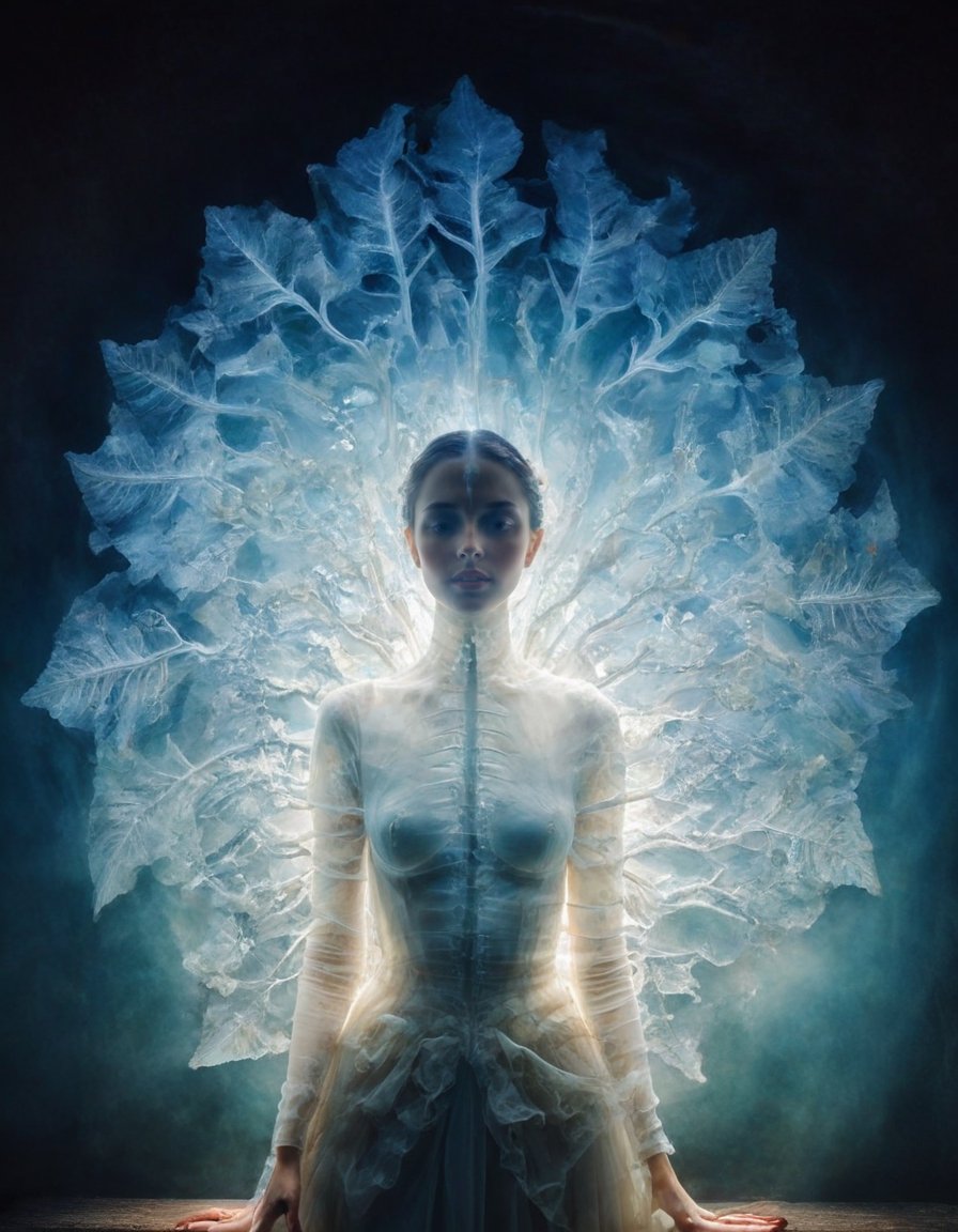 by Elizabeth Gadd, (x-ray eff | image created by CAPCAY | Tensor.Art
