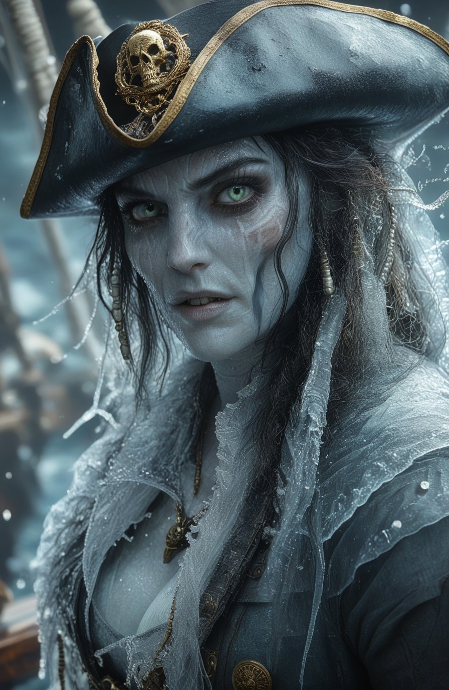 Ghost Pirate | image created by CAPCAY | Tensor.Art