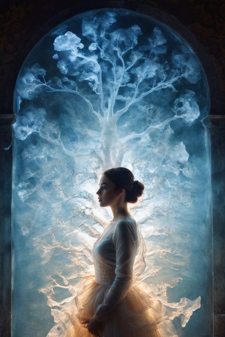 by Elizabeth Gadd, (x-ray eff | image created by CAPCAY | Tensor.Art