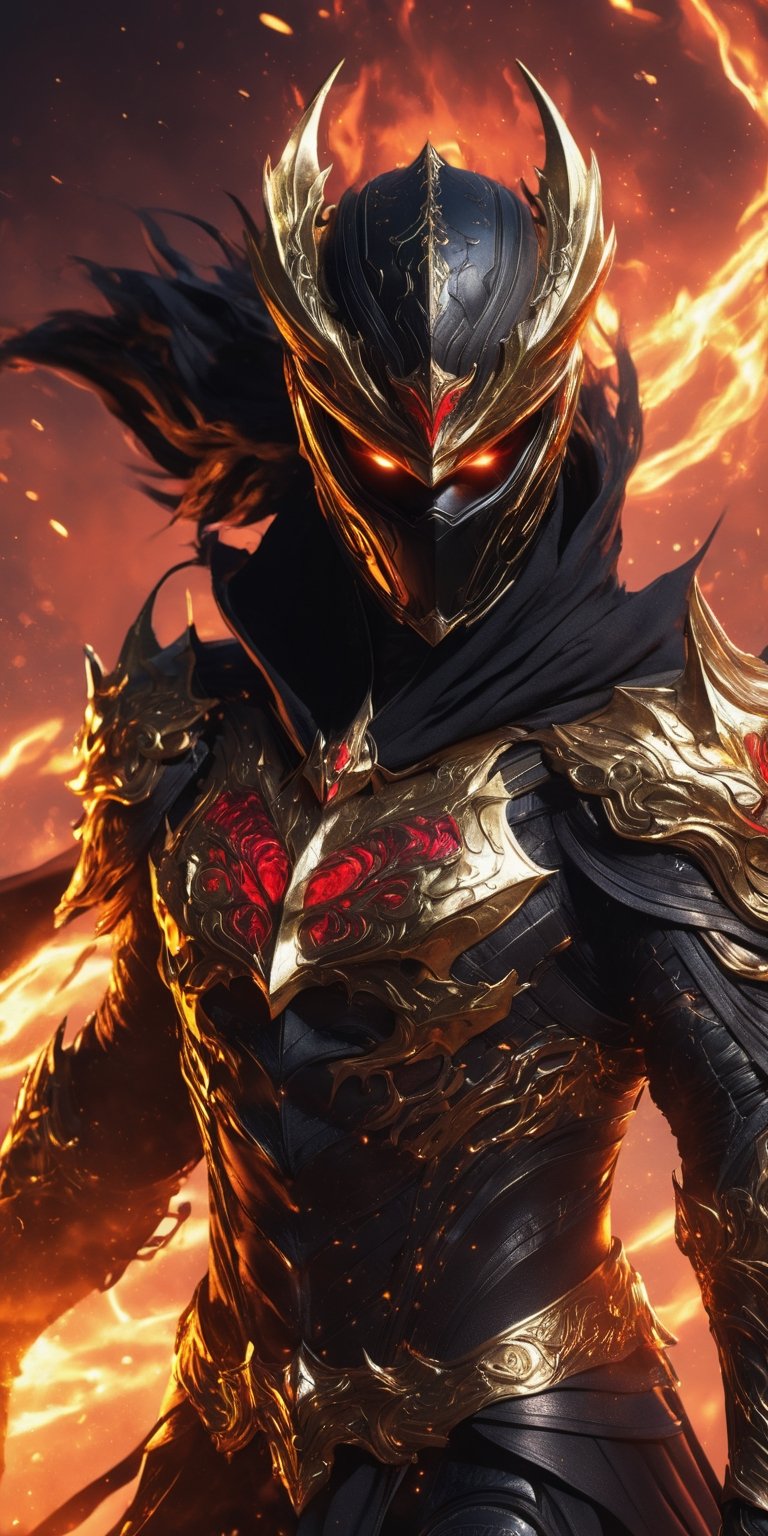 Demon warrior | image created by Feronzz | Tensor.Art