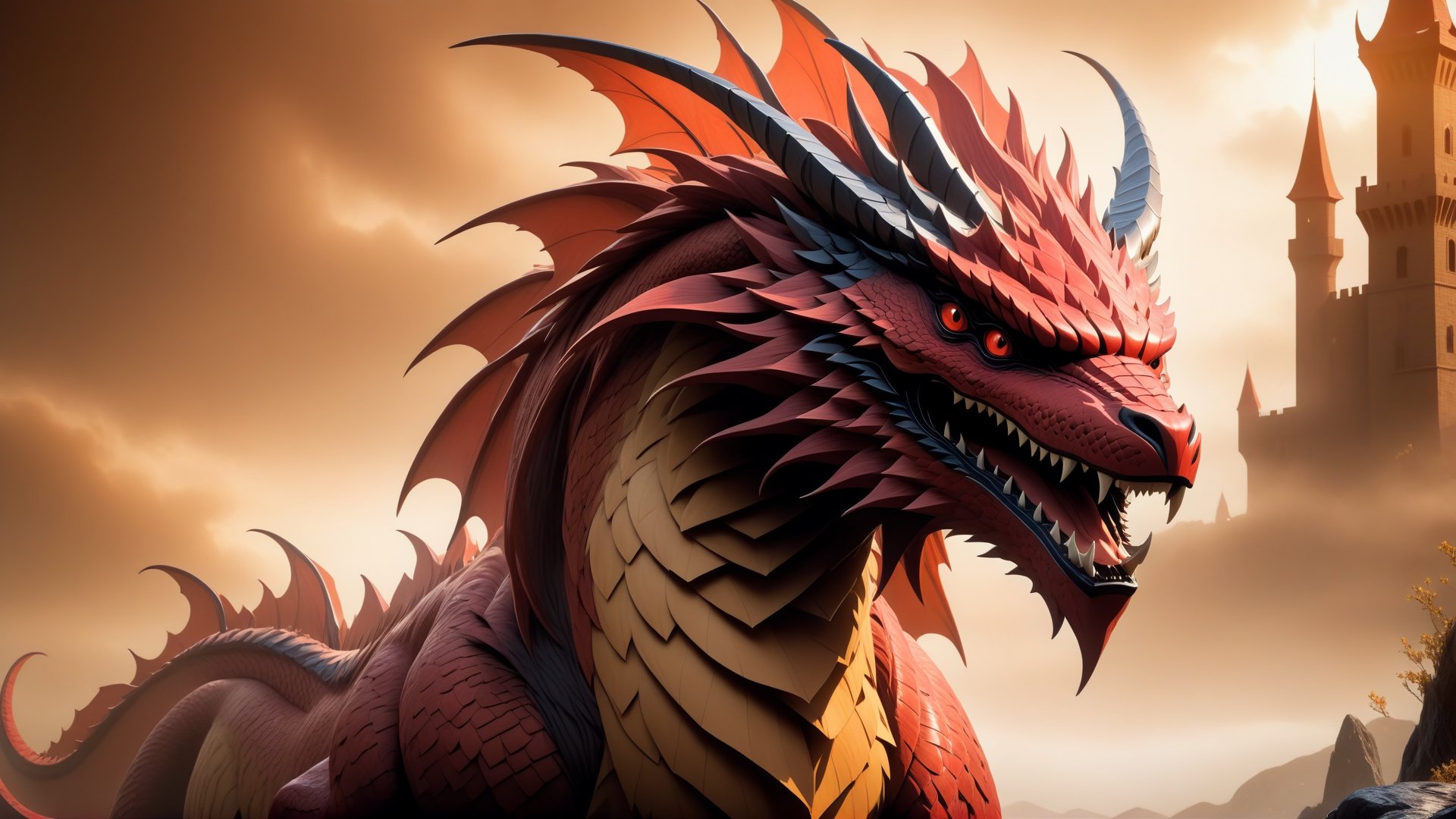 Wyvern Mythological Monster | image created by Cranckx100 | Tensor.Art