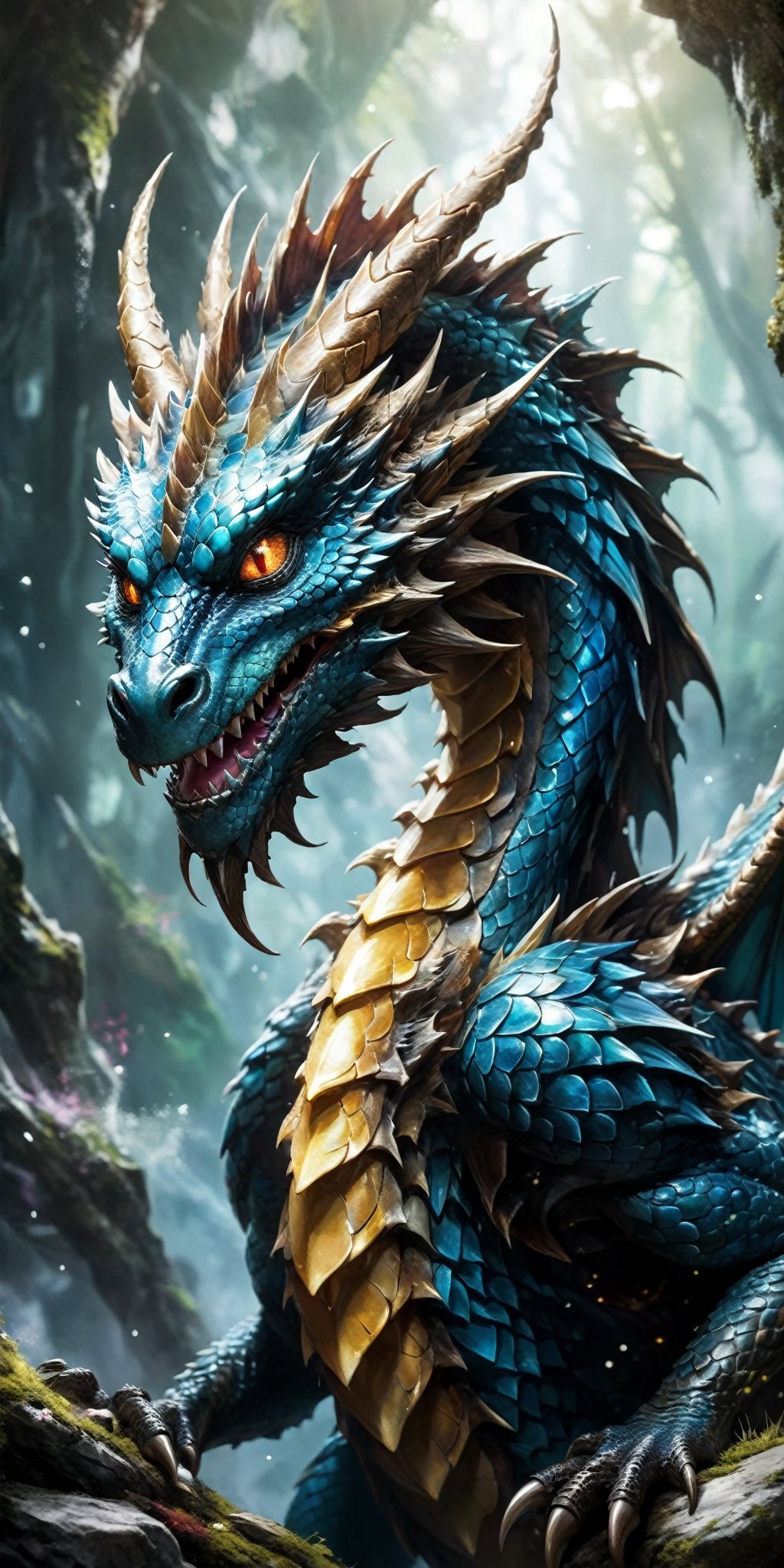 Mirror Realm Dragon A dragon w | image created by Caption Master ...