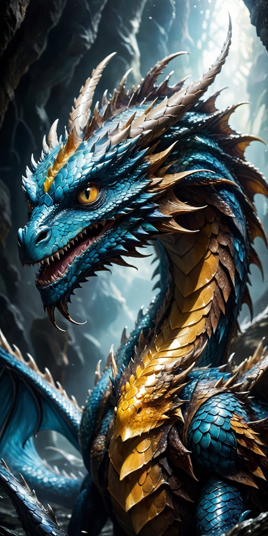 Mirror Realm Dragon A dragon w | image created by Caption Master ...