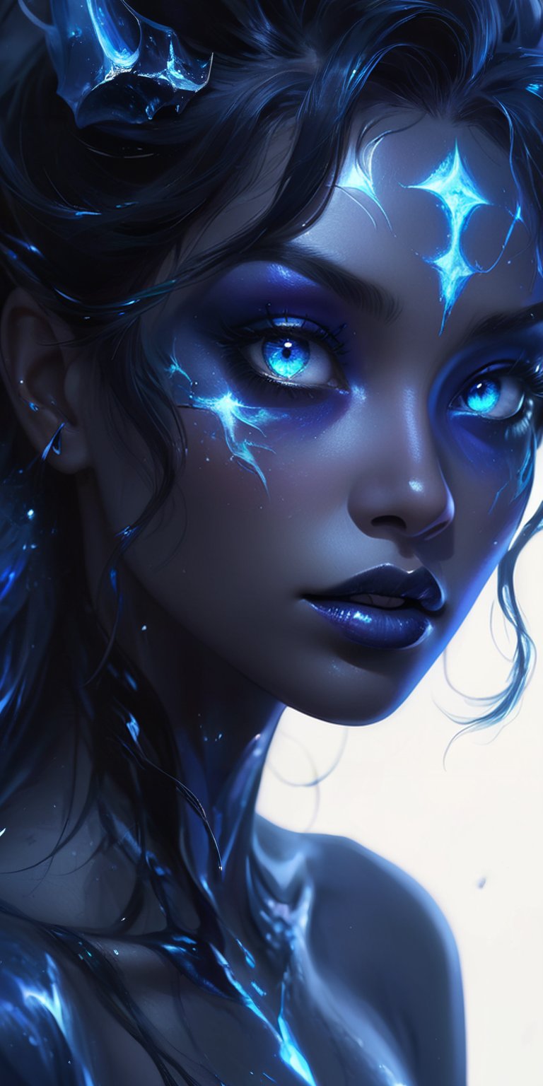 A close-up portrait of a demon | image created by Caption Master ...
