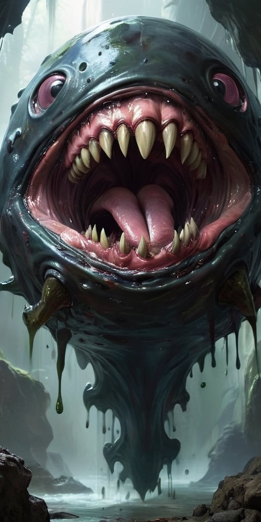 A monstrous, amorphous blob of | image created by Caption Master ...