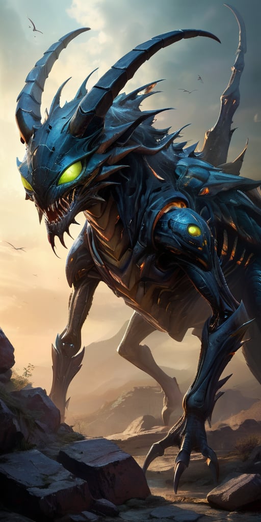 Prowling the ruins of an ancie | image created by Caption Master ...