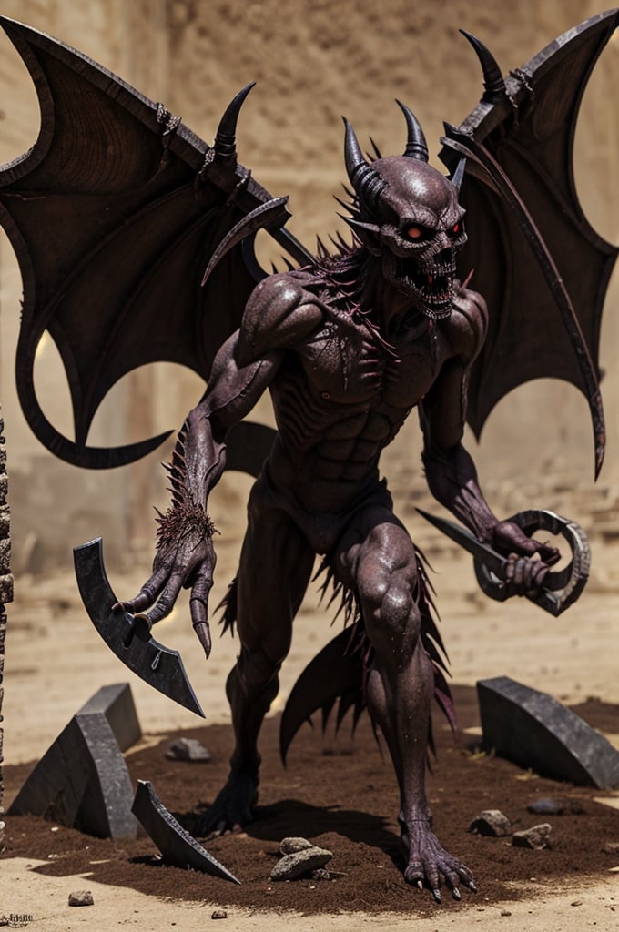 black demon | image created by The*cats-lover | Tensor.Art