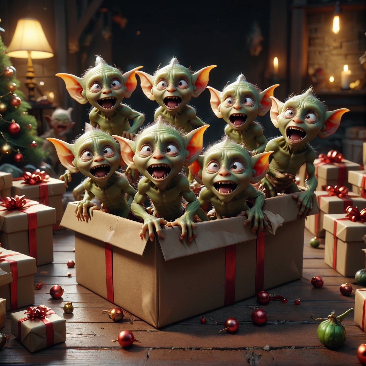 goblin...🙅‍♂️🤷‍♀️12.23daily | image created by Azwar Black Mask ...