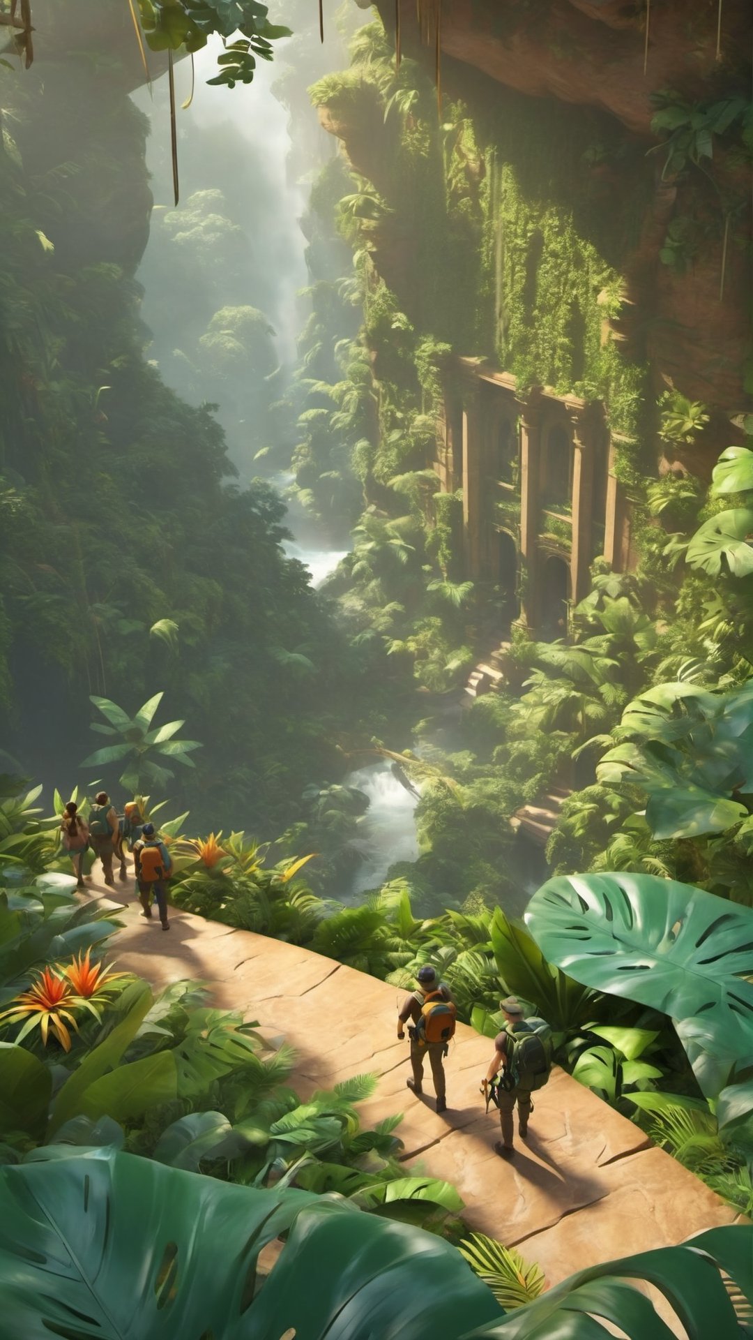 jungle, | image created by Miguel | Tensor.Art