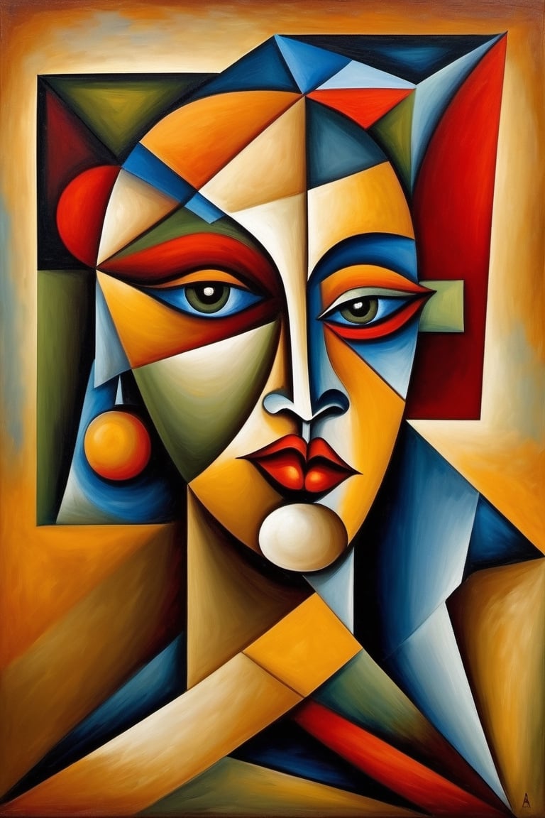 Cubist artwork, how to #109 | image created by lartista | Tensor.Art