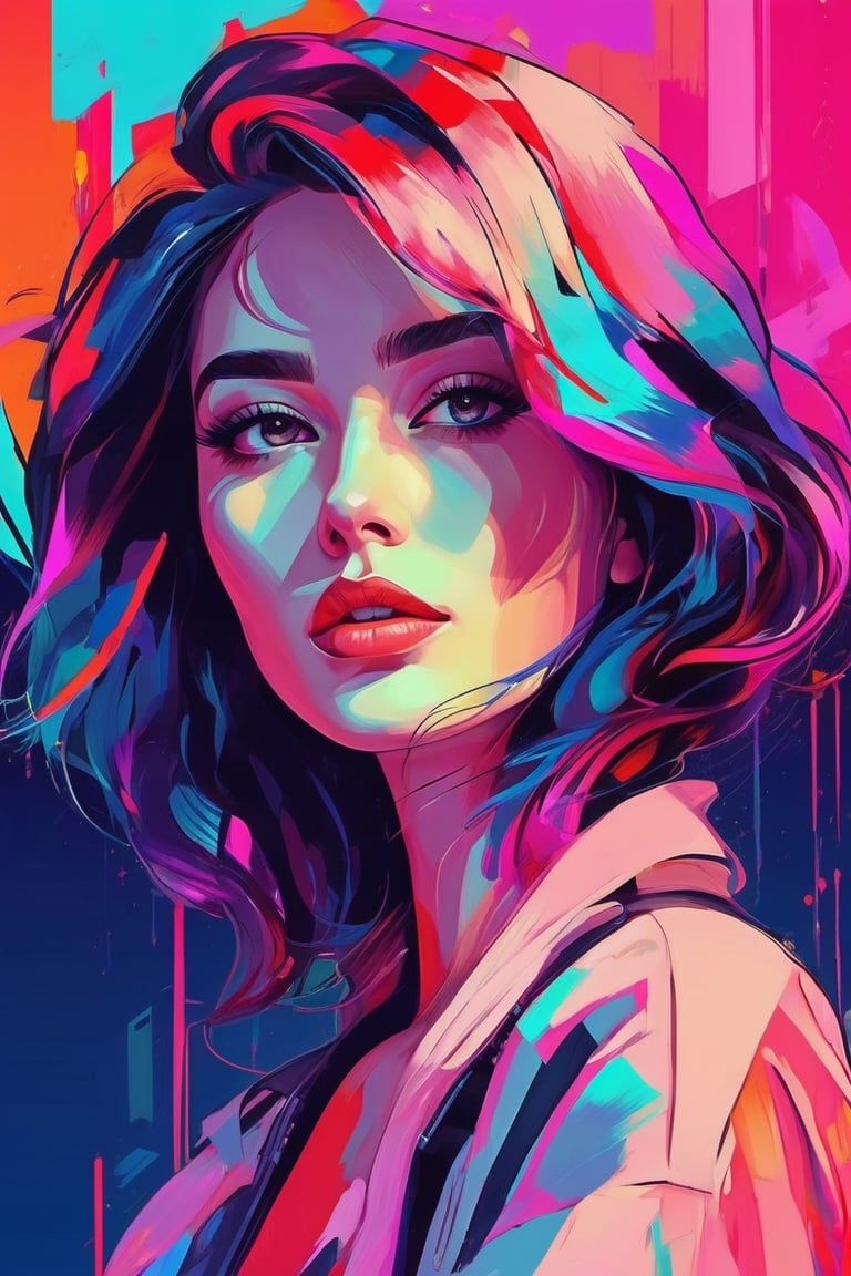Glitchcore Art Style, how to # | image created by lartista | Tensor.Art