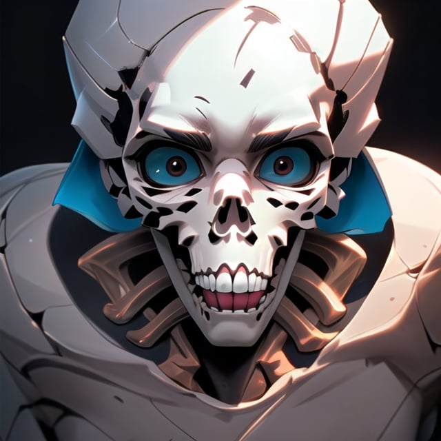 Skelton-Jaw, masterpiece, best | image created by Wild Rabbit | Tensor.Art