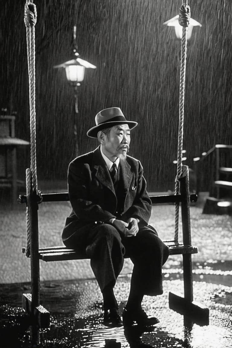 生きる (Ikiru "To Live") 1952 | image created by Animus | Tensor.Art