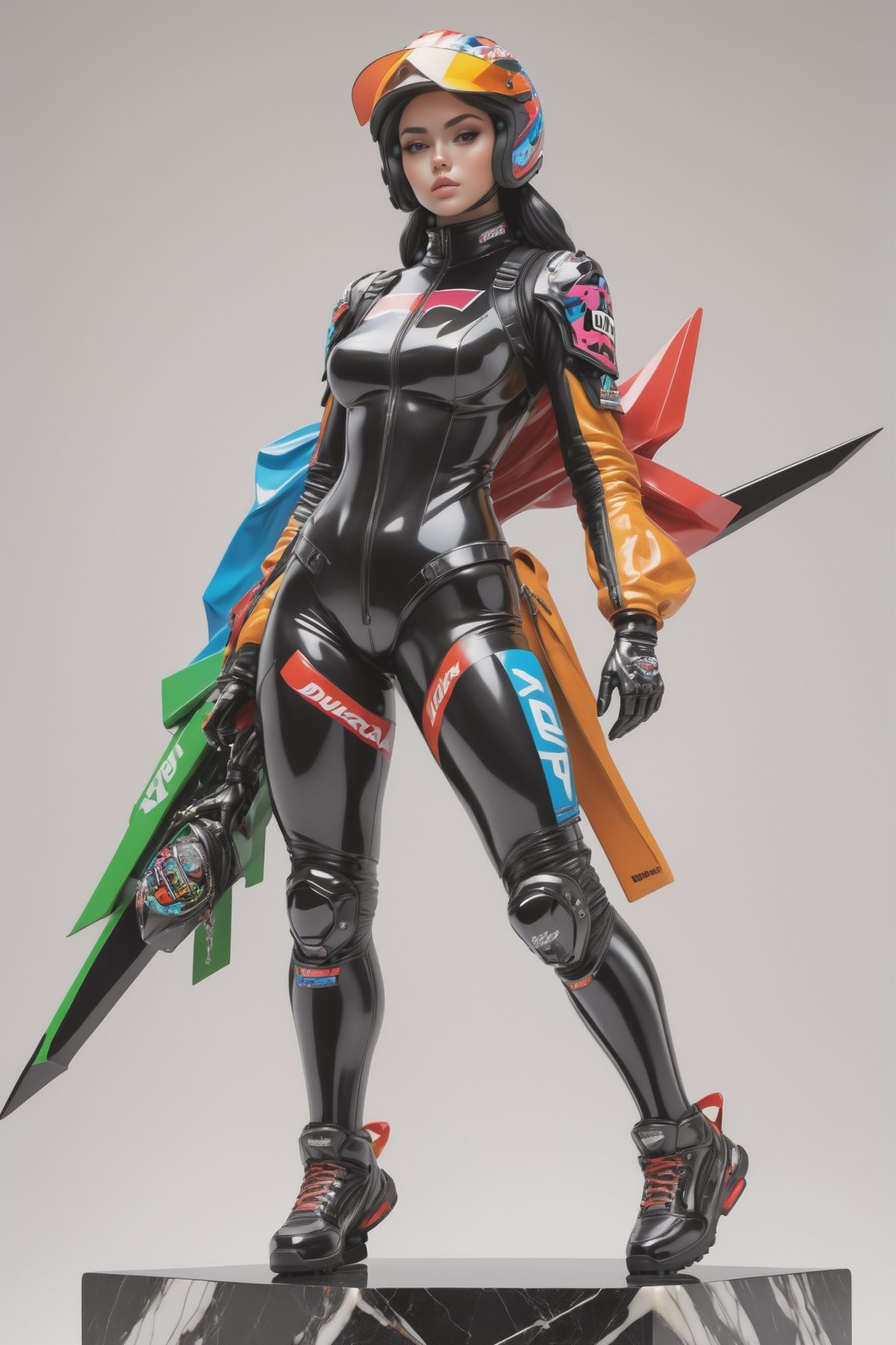 Moto Girl | image created by Ansatsu | Tensor.Art