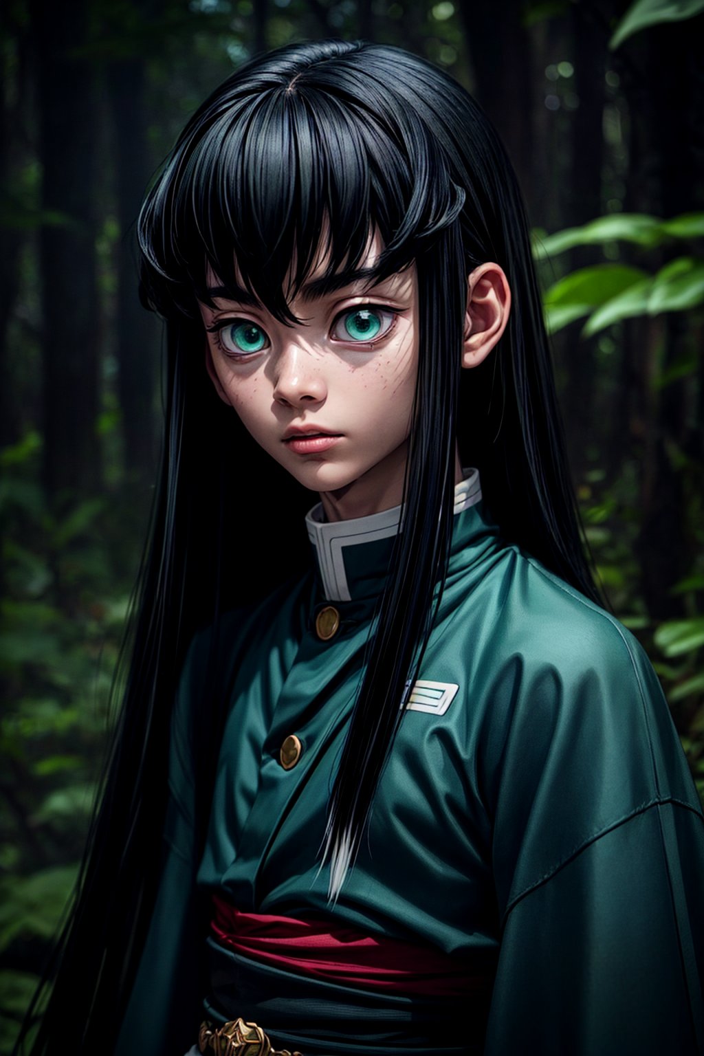 Muichiro Tokito | Kimetsu no y | image created by Belartez | Tensor.Art