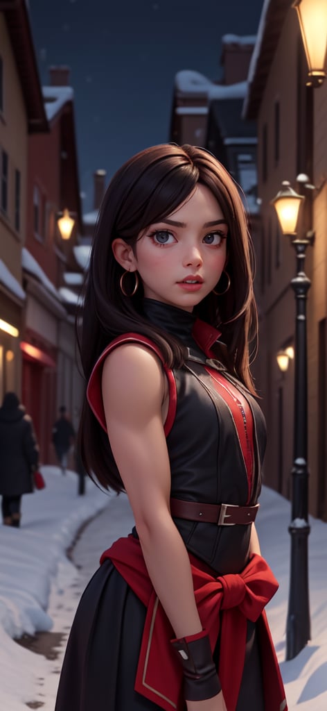 a beautiful cute vampire girl | image created by sanjol | Tensor.Art